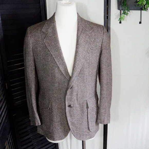 Pendleton | Suits & Blazers | Pendleton Wool Sport Coat Usa Brown Tweed ...